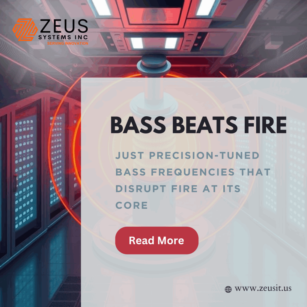 Bass Beats Fire: Acoustic Flames Suppression Systems for Sensitive ...